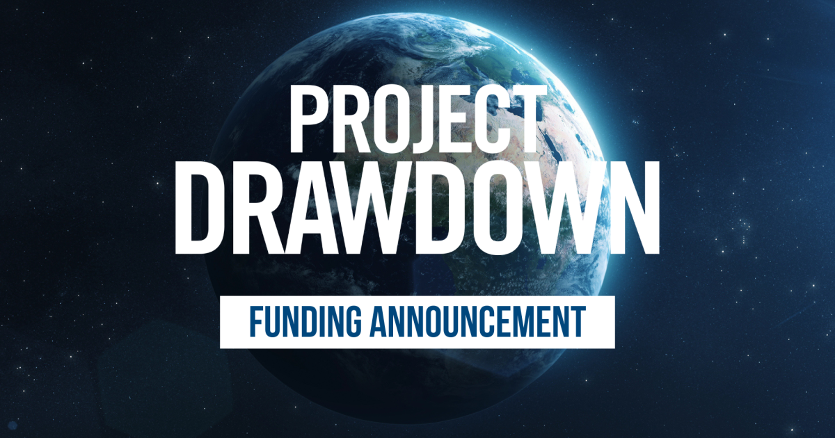 Project Drawdown awarded $300,000 from the Gerald L. Lennard Foundation | Project Drawdown®